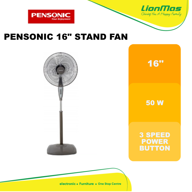 PENSONIC 16" STAND FAN PEN-PSF-45 | Lazada