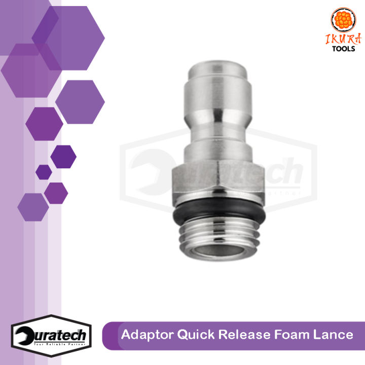 Quick release connector foam lance adaptor quick coupler 1/4 - Quick ...