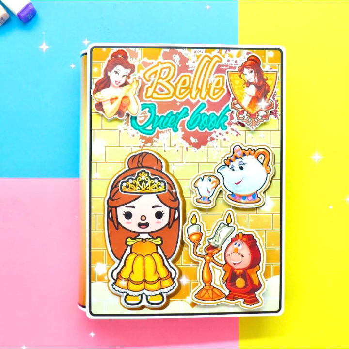 Toca Life worldquiet book Toca Boca Princess Bell doll house paper doll ...