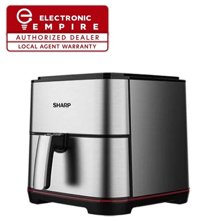 Sharp KFAF70MST 360 Air Fryer 7L | 8 Menu | LED Light | Digital Timer l ...