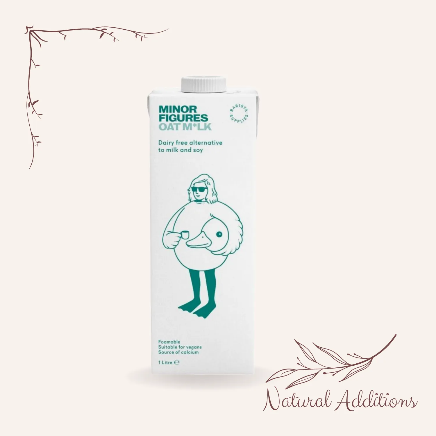 Minor Figures Oat Milk Barista Standard Plant-Based Vegan Friendly 1L ...