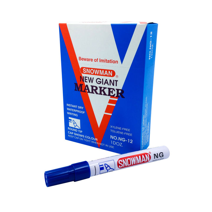 Snowman Permanent Marker (Made in Japan) 1 pc. | Lazada PH