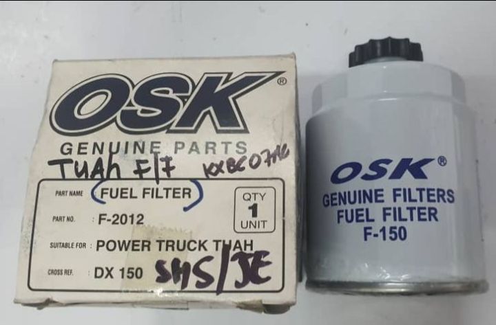 FUEL FILTER POWER TRUCK TUAH F-2012 (DX150) | Lazada