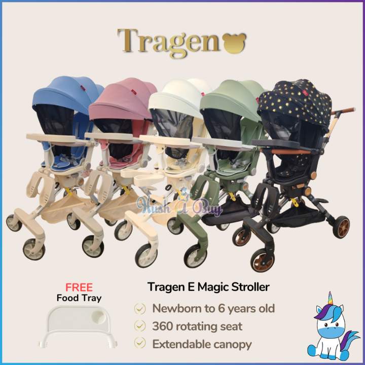 Tragen E Magic Stroller 360 Rotating Seat with 3 Position Reclines (For ...