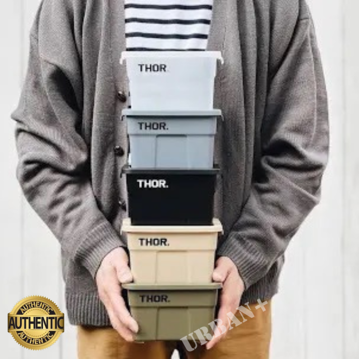 THOR MINI STACKABLE STORAGE BOX WITH LID : 1L ( 1 LITER ) | Lazada PH