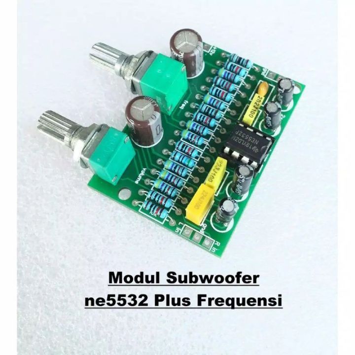 Modul Subwoofer ne5532 Plus Frequensi | Lazada Indonesia