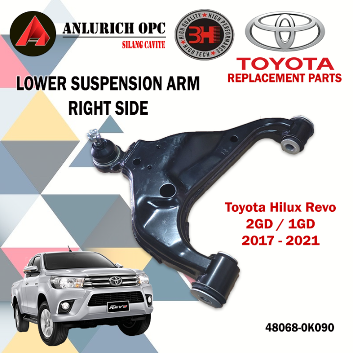 Lower Suspension Arm (Right) for Toyota Hilux Revo 2GD/1GD 2017-2021 3H ...