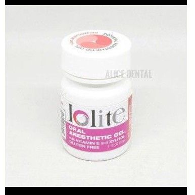 Alice dental anestesi anastesi topikal topical gel stroberi / cherry ...