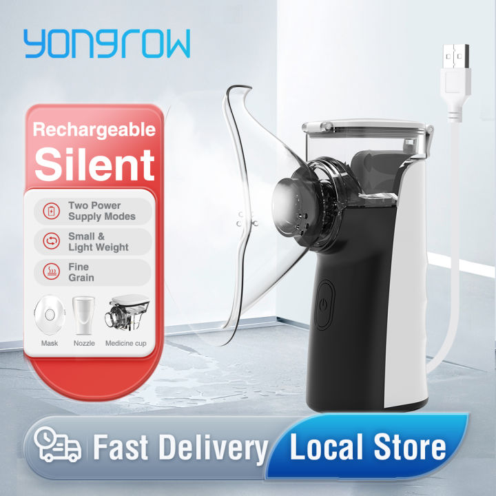 Yongrow Nebulizer Machine For Asthma Nebulizer Machine Portable Inhaler ...