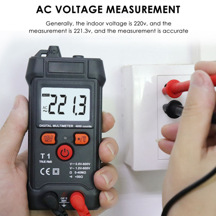 Smart Digital Multimeter No Need To Change GearsSmall Mini Automatic ...