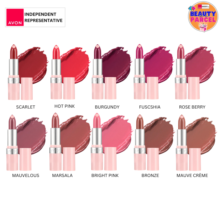 AVON Hydramatic Shine Lipstick (Hydrating, Longwear) Lipstick ...