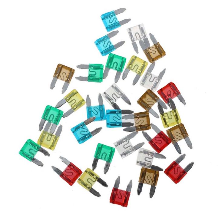 (WYRS) 30 × blade fuse plug 7.5 / 10/15/20/25/30 amperes for motor ...