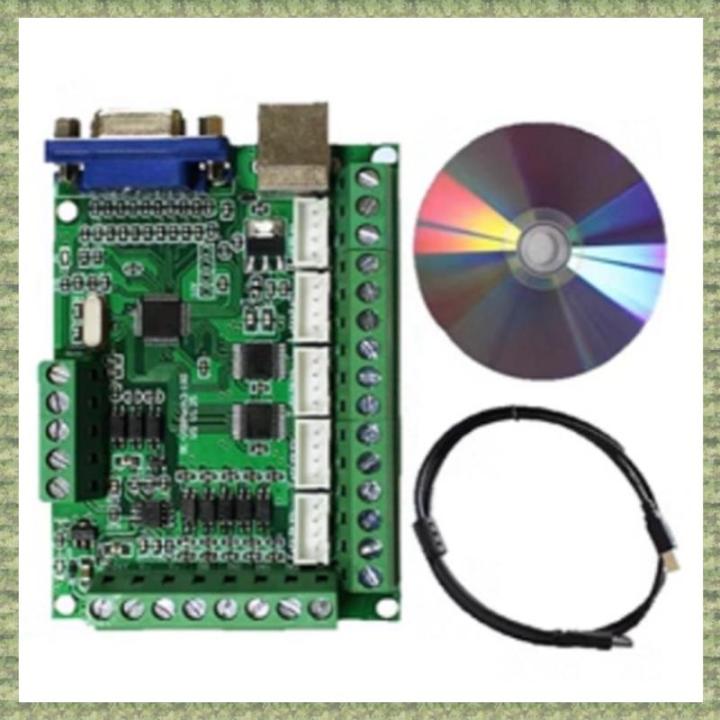 (QTAS) V3.25 USB 5 Axis Breakout Board Driver Motion Card Controller ...