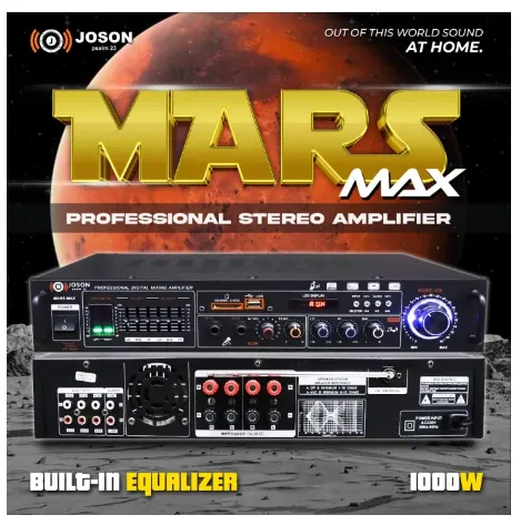 Original JOSON MARS/Mars Max POWER AMPLIFIER FM/USB/SD/BT PLAYER - 600W ...