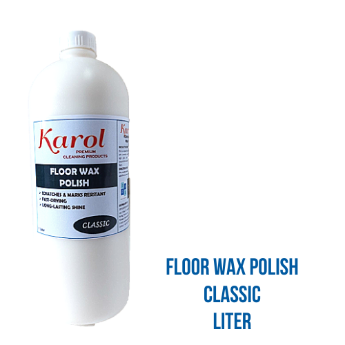 KAROL Floor Wax Polish 1 Liter Classic (Scratches and Marks Resistant ...