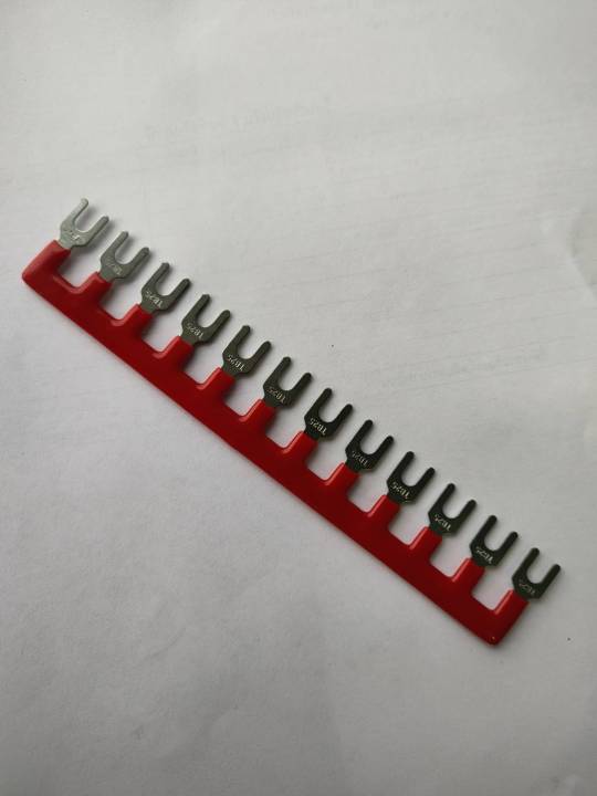 SHORTINGBAR 3P 4P 6P 12P ใช้กับ Terminal Block 600V 25A | Lazada.co.th