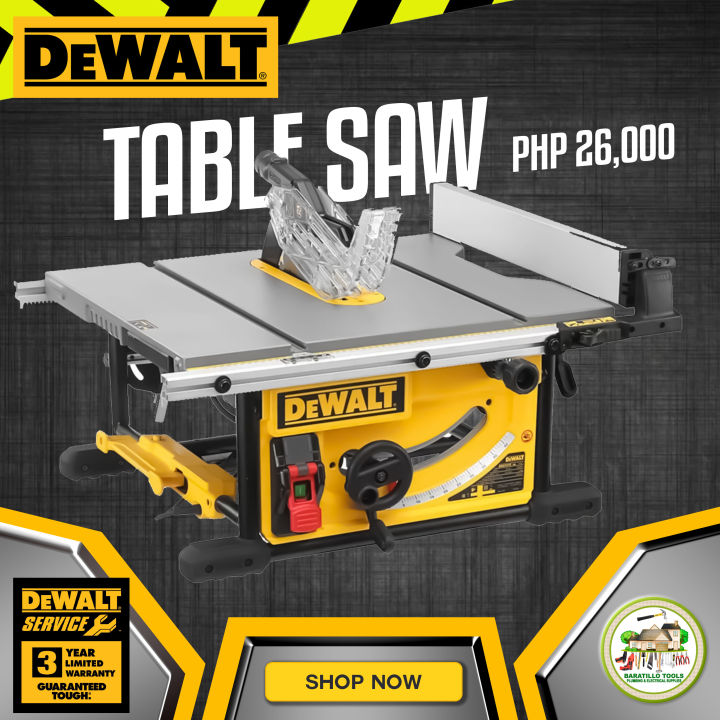 DEWALT TABLE SAW DWE7492 | Lazada PH