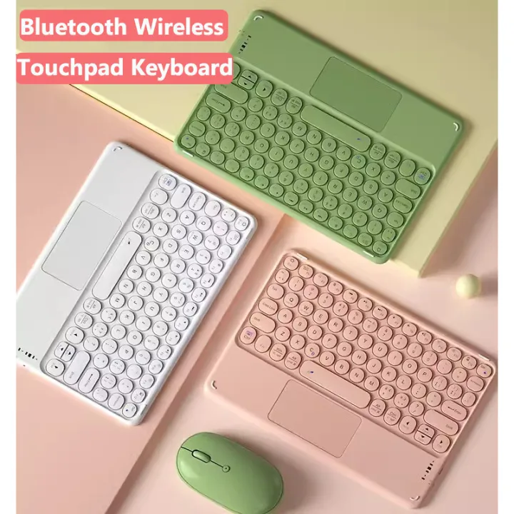 Bluetooth Wireless Keyboard Rechargeable Touchpad Keyboard for Infinix ...