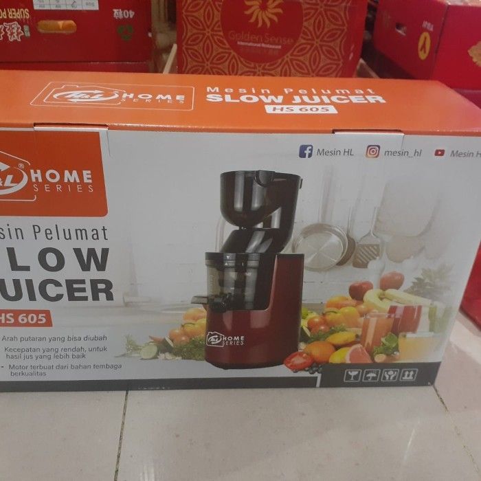Ready Slow Juicer H&L Mesin Pelumat Buah Jus Hs 605 | Lazada Indonesia