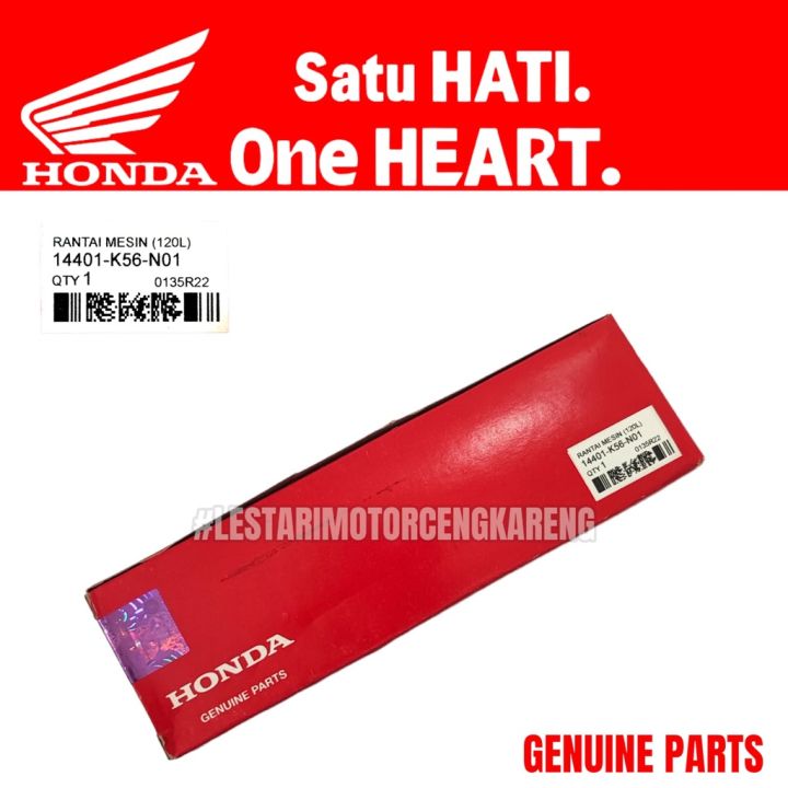 RANTAI MESIN KETENG SONIC GTR CB 150 CBR 150 LED 14401-K56-N01 ORI AHM ...