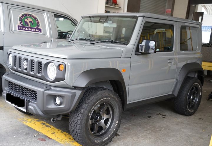 Suzuki Jimny Sierra JB64 JB74 2019 2022 TE37 Rim (per unit) - Black / Silver | Lazada Singapore