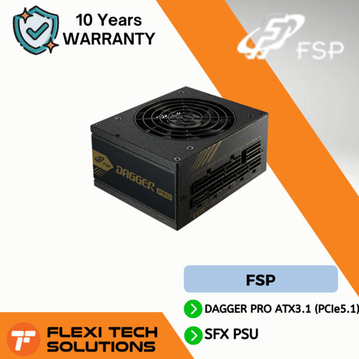 Flexi tech FSP (D)AGGER PRO ATX3.1 (PCIe5.1) 850W 80 Plus Gold Full ...