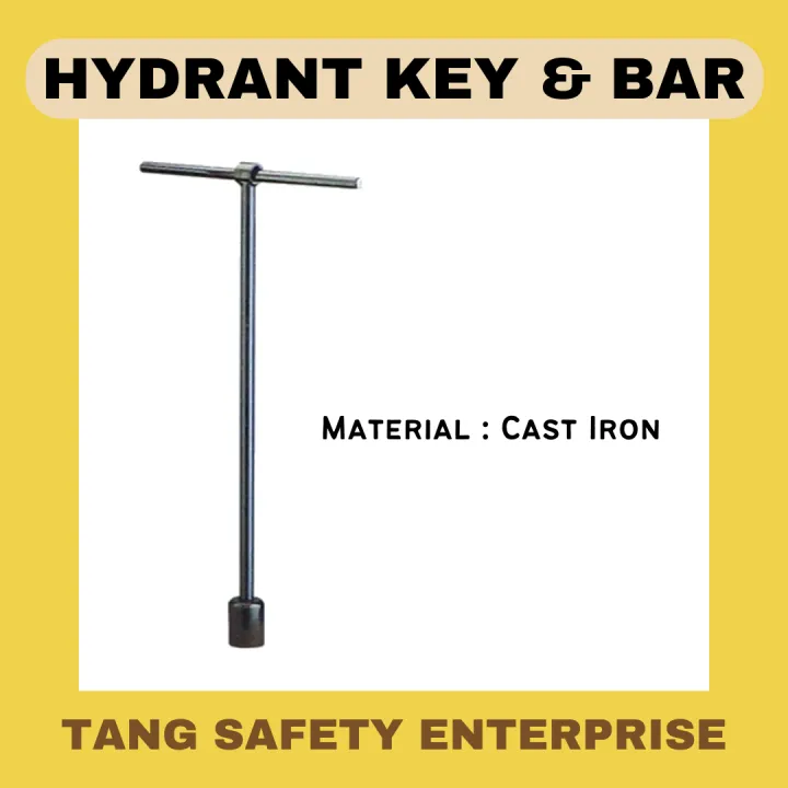 Hydrant Key & Bar | Tang Safety | Lazada