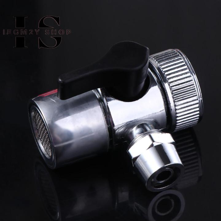 IEGM2Y Water Purifier Water Filter Accessories Faucet Fittings 3/8“ Alloy Diverter Tube ...