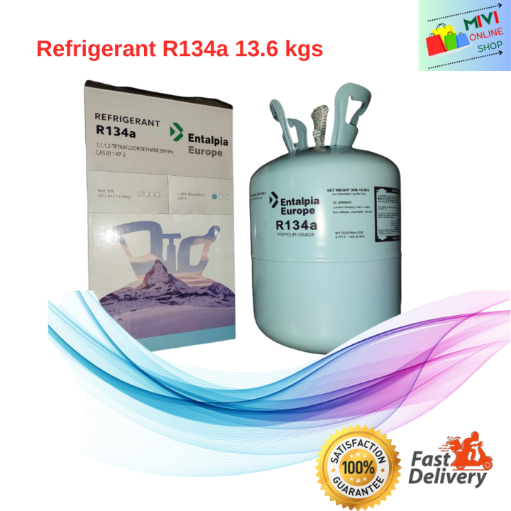 REFRIGERANT R134A (13.6 KGS) FREON ENTALPIA EUROPE BRAND FOR CAR AIRCON | Lazada PH