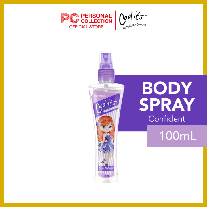 Cool-Its Confident Body Spray Cologne 100ml Personal Collection | Lazada PH