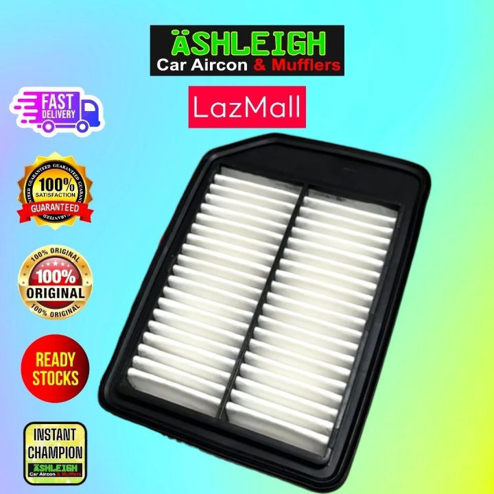 Ashleigh Air Filter Toyota Wigo 2017-Up 17801-BZ140 for engine parts ...