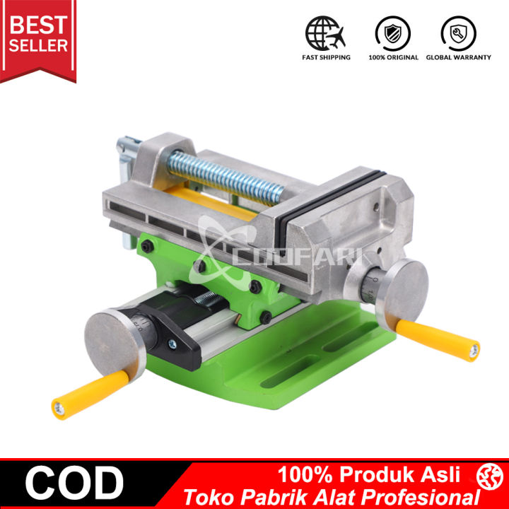 COOFARI Ragum cross 75mm / solid aluminium bench cross 3" catok cross ...