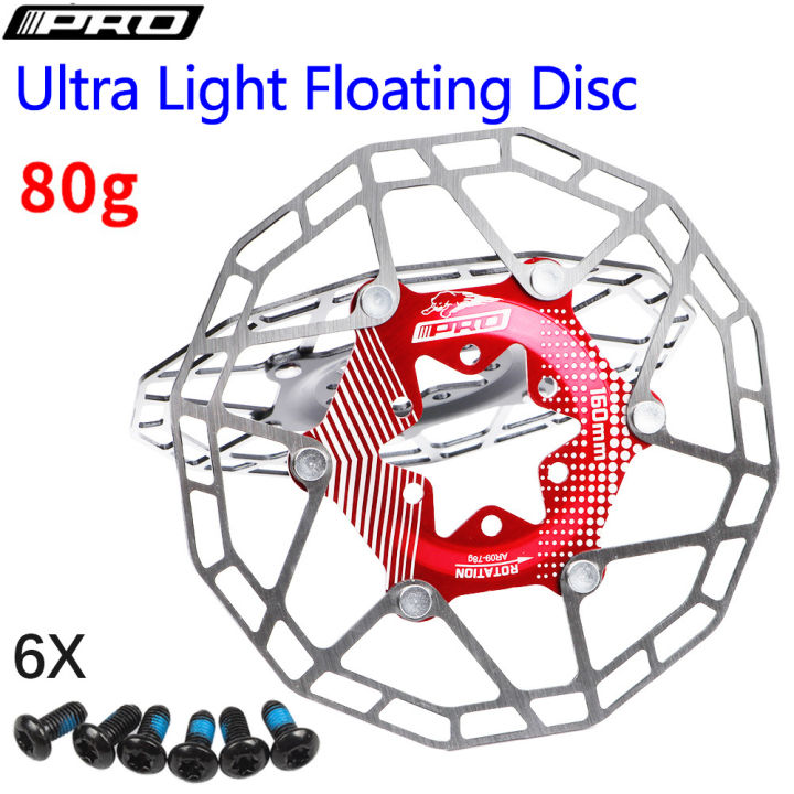 IIIPRO Bike Brake Disc MTB Floating Disc Rotor Lightweight Ultralight ...