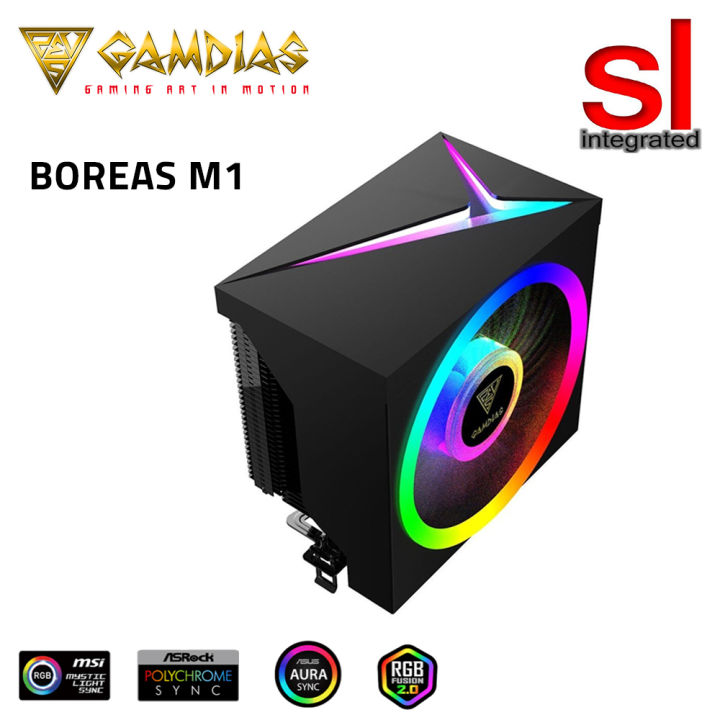 Gamdias BOREAS M1 610 RGB CPU Air Cooler | Lazada