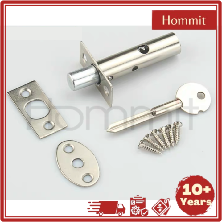 Door Security Metal Bolt Hidden Lock | Lazada
