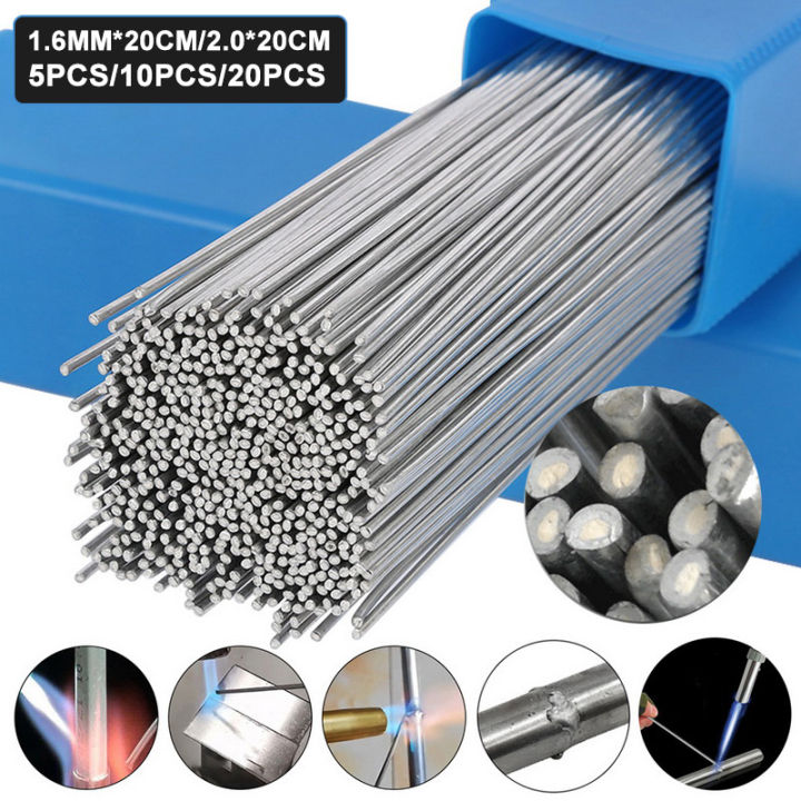 1.6mm Low Temperature Easy Melt Aluminum Welding Rods Weld Bars Cored ...