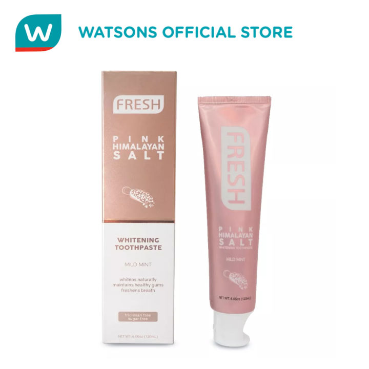 FRESH Pink Himalayan Salt Whitening Toothpaste 120ml | Lazada PH