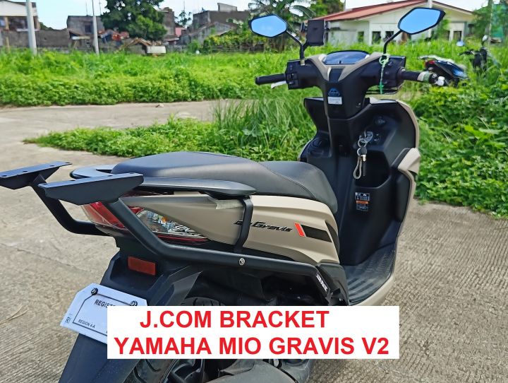 Yamaha Mio Gravis V2 Heavy duty HRV topbox bracket by J.COM | Lazada PH