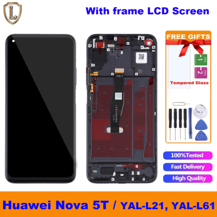 100% Tested Original LCD For Huawei Nova 5T LCD Screen For Honor 20 ...