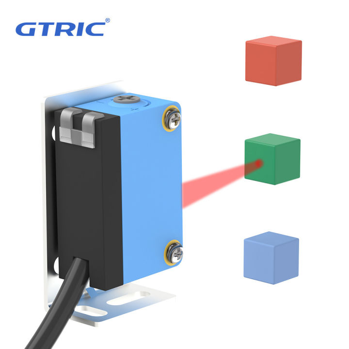 GTRIC Background Suppression Photoelectric Sensor NPN PNP 10-30V DC Sensing Distance 30Cm ...