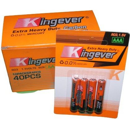 King Ever and Kim Power Battery Batteries AAA Triple A and AA Double A ...