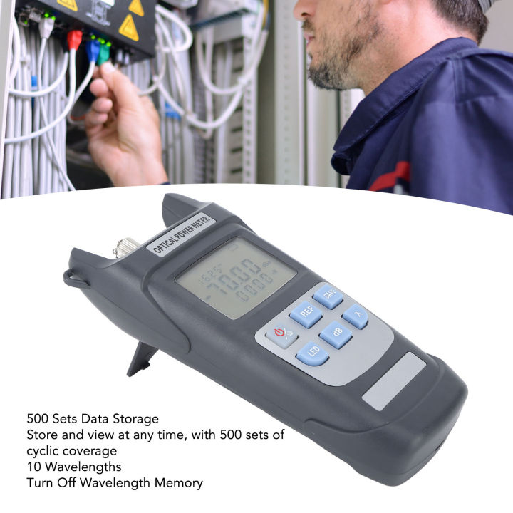 Fiber Attenuation Tester Optical Power Meter Optic Fiber Attenuation ...