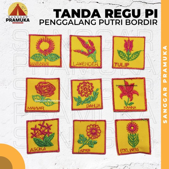 Tanda Regu Pramuka / Nama Tumbuhan / Flora | Lazada Indonesia