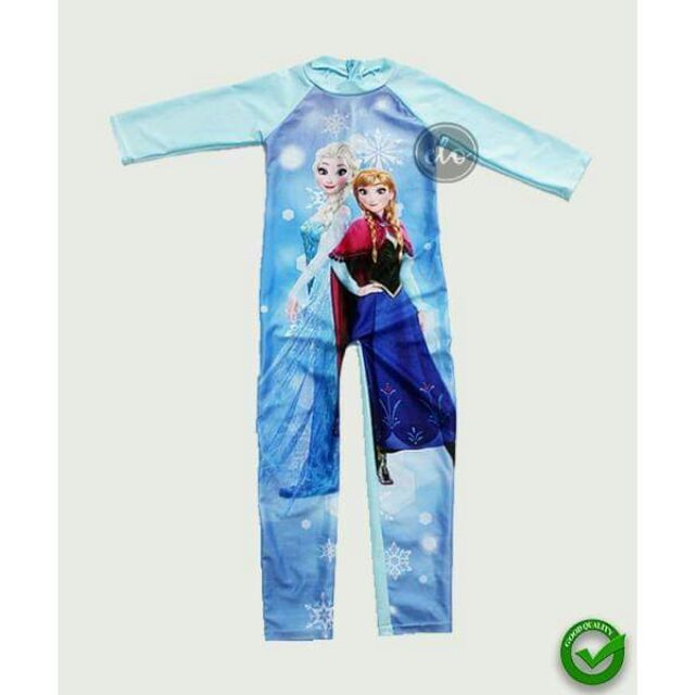 Frozen Anna&Elsa Full Body Rashguard | Lazada PH