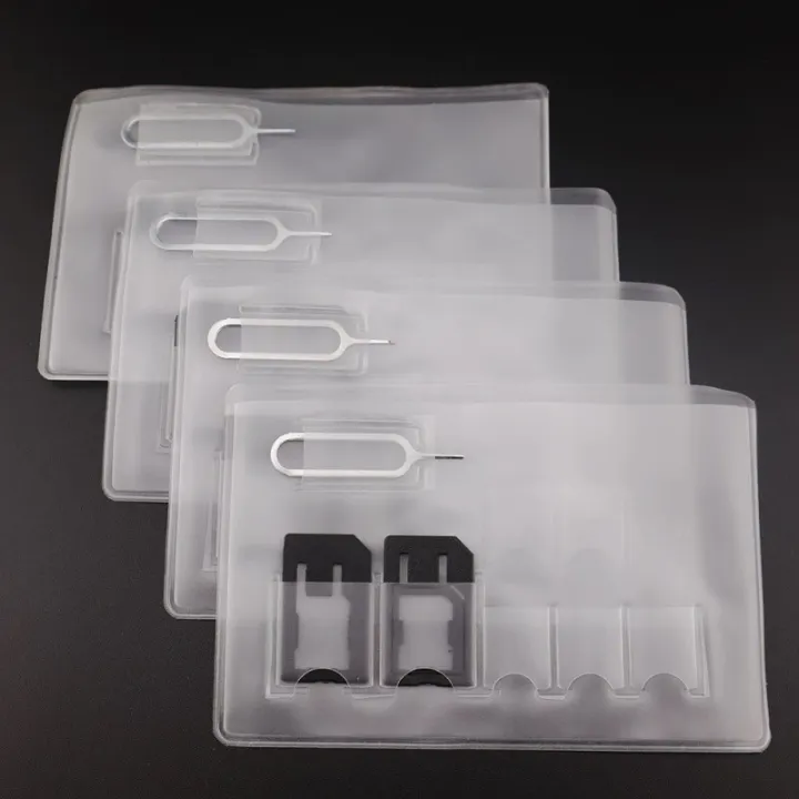 Secure SIM Card Case with Built-in Eject Pin - Storage Protector for ...