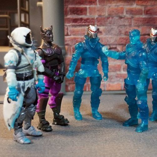 3.75 INCH FORTNITE Soldier Action Figure Transparent ranger mage ...