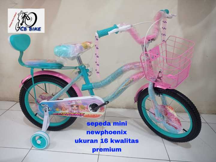 sepeda mini anak perempuan new PHOENIX UKURAN 16 DAN 18 MN 2205 ...
