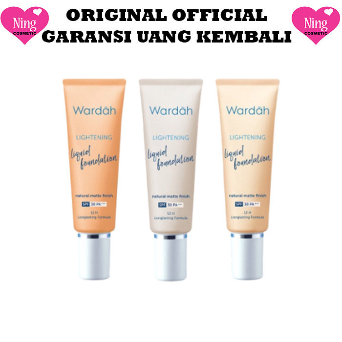 WARDAH LIGHTENING Liquid foundation 25ml ORIGINAL | Lazada Indonesia