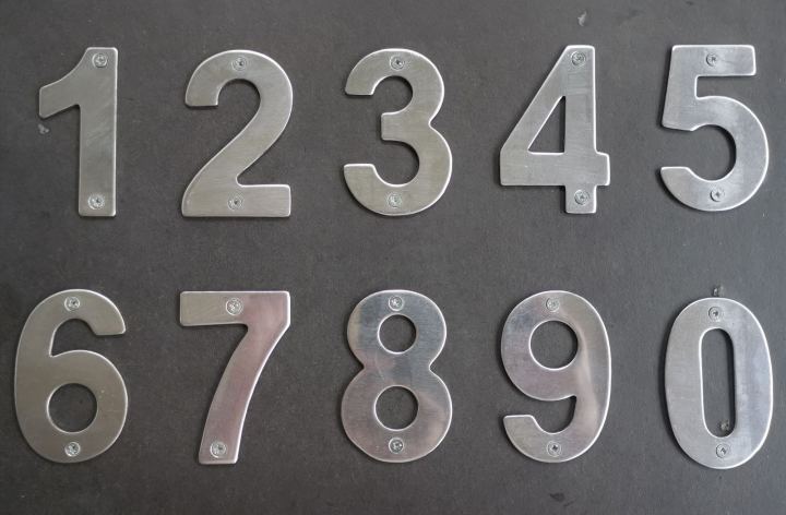 Shophouse l 5 Inches House Number and Letter l Signage l Address l ...