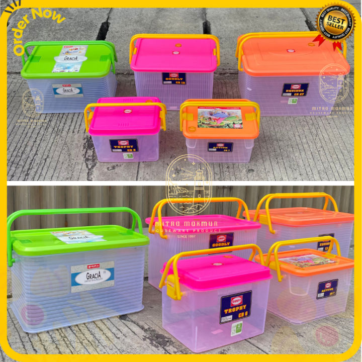 CONTAINER BOX HANDLE 6-7-18-27 LITER KONTAINER BOX SHINPO BOX SERBAGUNA ...